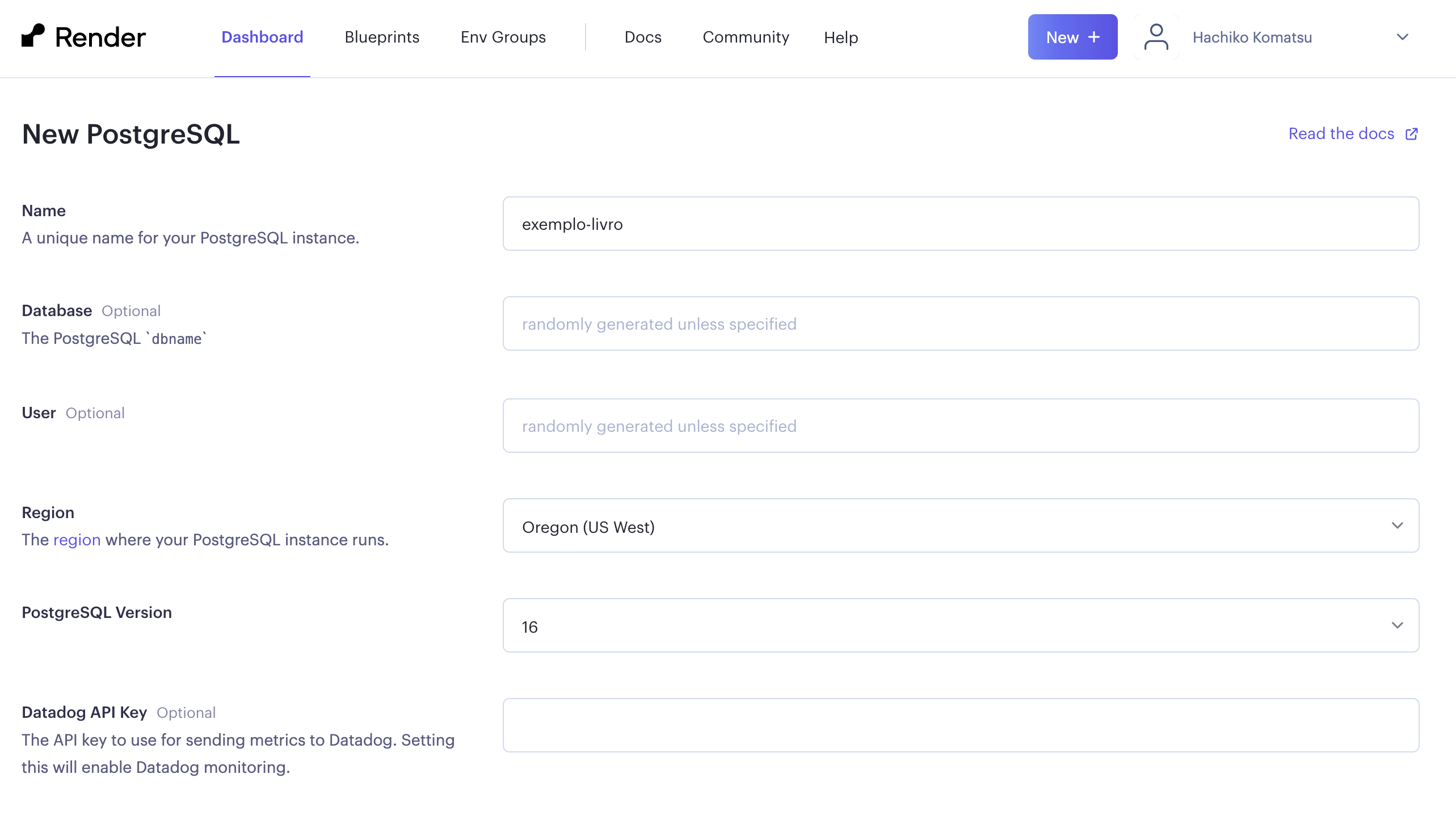 Deploy Render - Developer Life