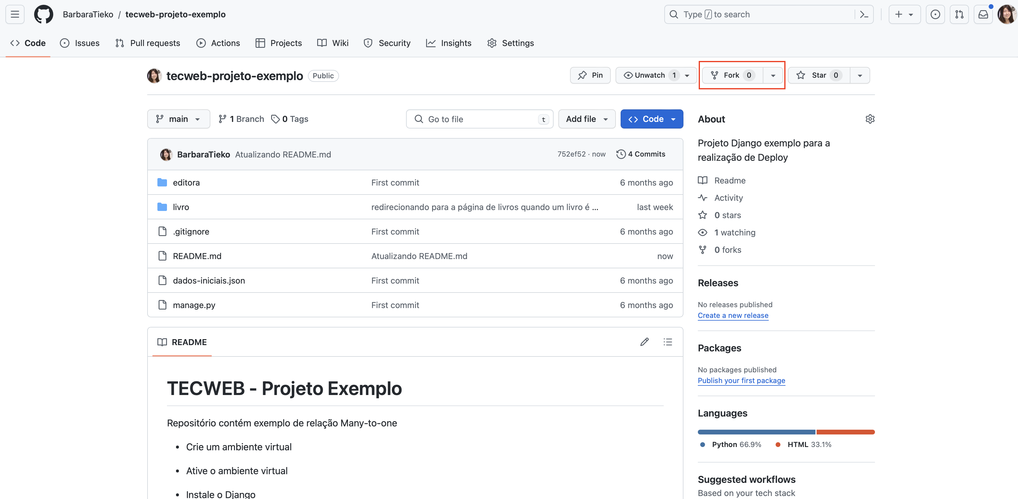 Deploy Render - Developer Life